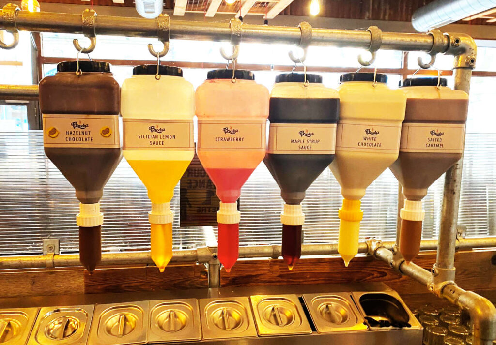 hanging-sauce-dispensers-sweet-syrup - Hanging Sauce Dispenser System ...